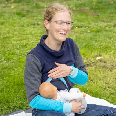 Babys richtig abhalten